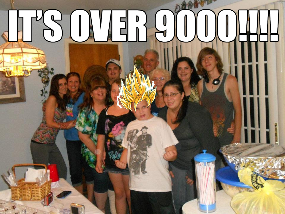 It's OVER 9000!