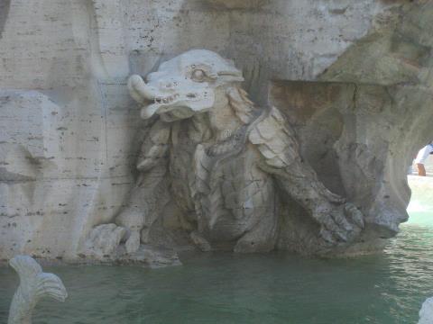 Duckface: Lvl. Roman Monster Statue