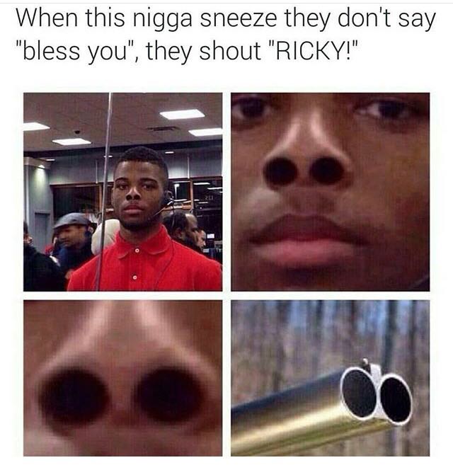 Bringing a whole new meaning to snot rockets