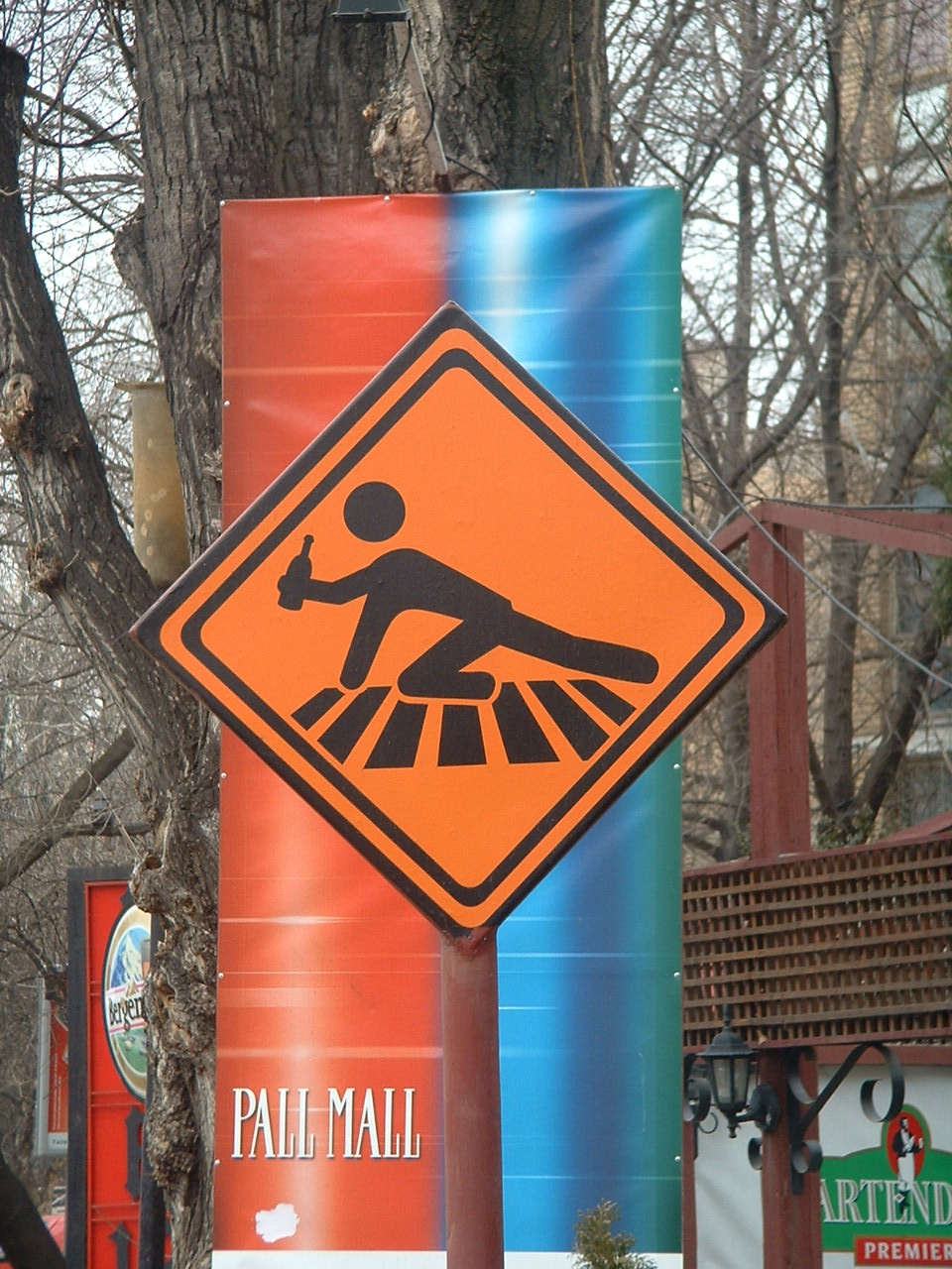 God guy road sign