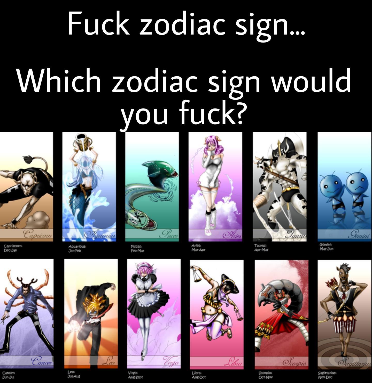I Personally Would Choose Virgo I Personally Would Choose Virgo