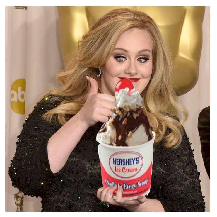 Congratulations Adele ,Enjoy Your Award Winning Ice-cream ...