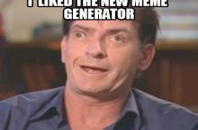 I mean, look at this beautiful Charlie Sheen meme!