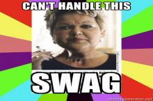 Grandma swag