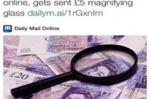 Well it does enlargen things