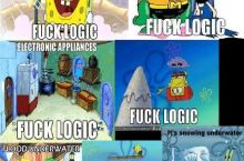 Spongebob: master of f*ck logic
