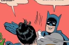It's simple.... We eat the batman