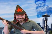 photo proof that Gun Jesus is in Seattle, defending the CHAZ ...