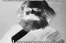 Evil Karl Marx be like: Eating