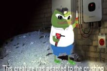Pepe/apu a day - 797 under pressure